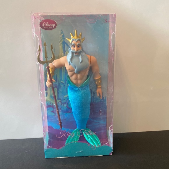 Toys | Rare King Triton Disney Store Exclusive | Poshmark